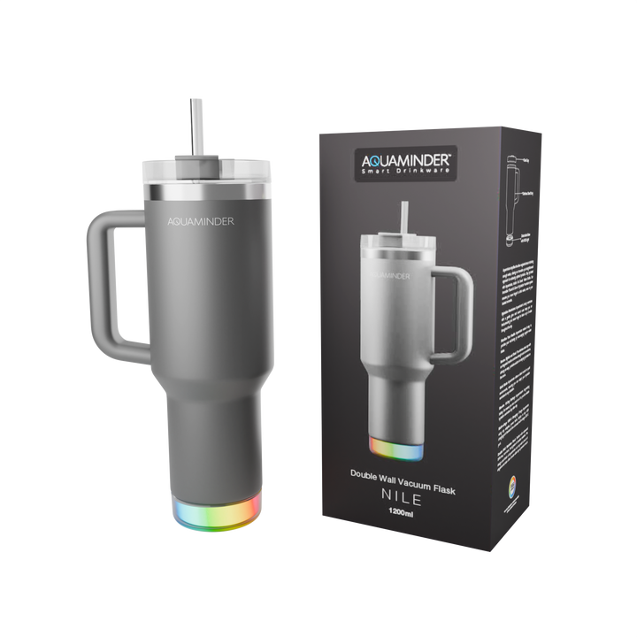 Stainless Steel Smart Water Bottle – AQUAMINDER