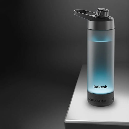 Volga Personalized Smart Water Bottle with Chug Lid for Gifting ...